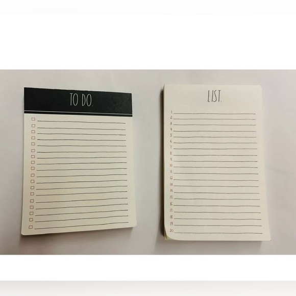 Rae Dunn | Office | New Two Small Rae Dunn Pads List To Do | Poshmark